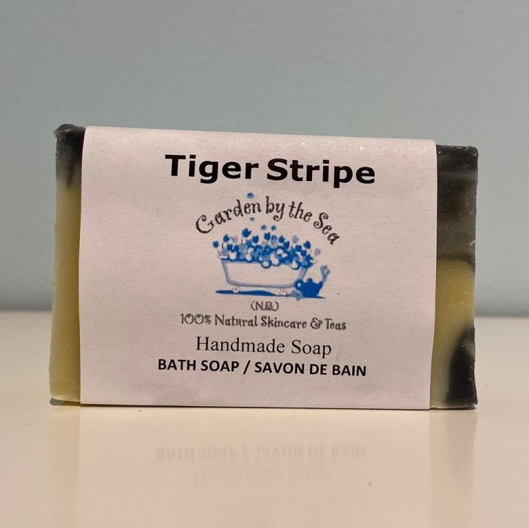 Tiger Stripe Olive Oil Soap - Garden By The Sea